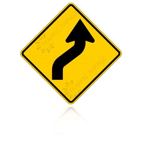 Ledlighting Mutcd W1 4r Reverse Curve Right