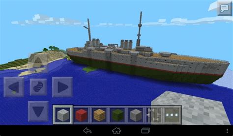 1 1 Scale Danton Class Battleship Minecraft Map