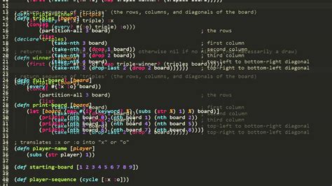 clojure practical tic tac toe 2 3 youtube