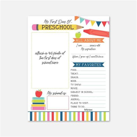 Printable Back To School Package Template Hadley Designs Printables