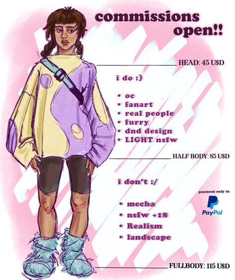 Comissions Open By Lorenanaart On Deviantart