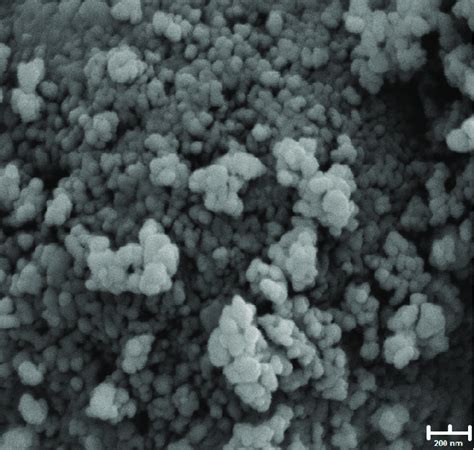 Sem Alumina Nanoparticles Were Prepared And Picture Was Taken Using