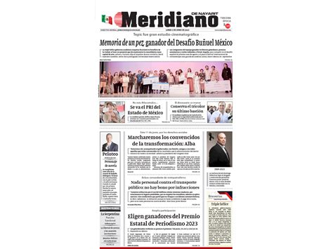 Edición Impresa 05 De Junio De 2023 Meridianomx