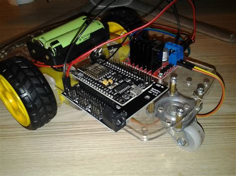 โปรเจค หนยนต ESP8266 NodeMCU V3 กบ แอพแอนดรอยด