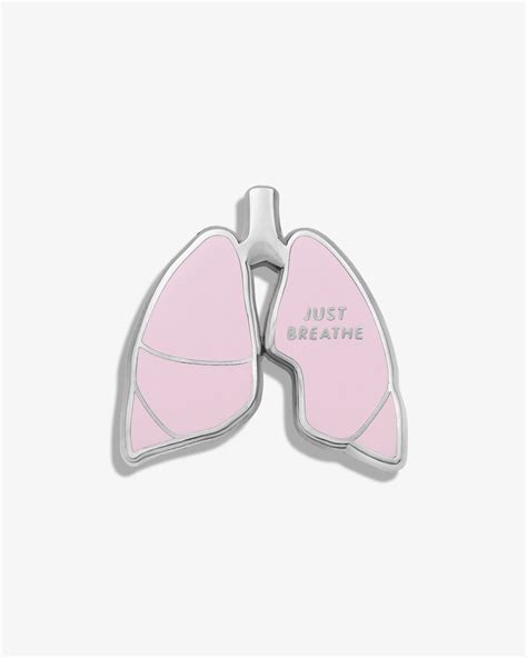 Just Breathe Lapel Pin V Coterie