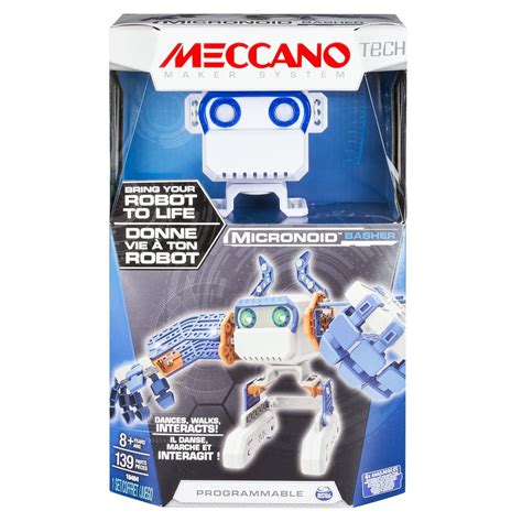 Meccano By Erector Micronoid Blue Basher Programmable Robot