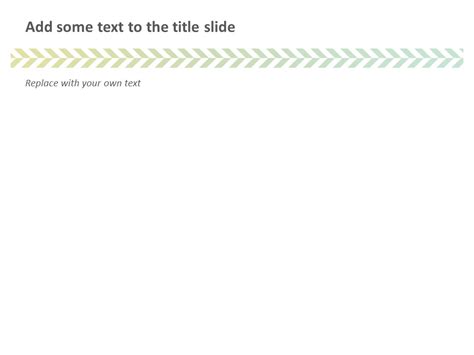 Arrows Gradated With Green Free Google Slides Template