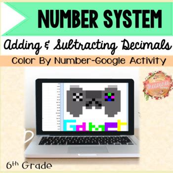 Number System Adding Subtracting Decimals Color By Number Google Activity