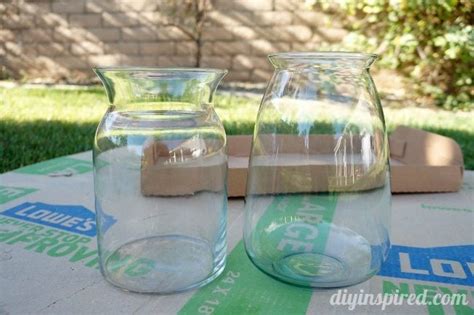 Diy Faux Mercury Glass Thrift Store Vases Diy Inspired