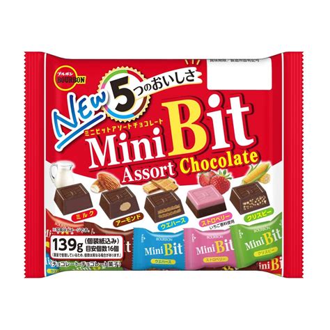 Bourbon Mini Bit Assort Chocolate 139g 4 72oz Japantastic