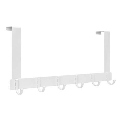 Skycase 6 Hook Over The Door Coat Rack Heavy Duty Aluminum Alloy