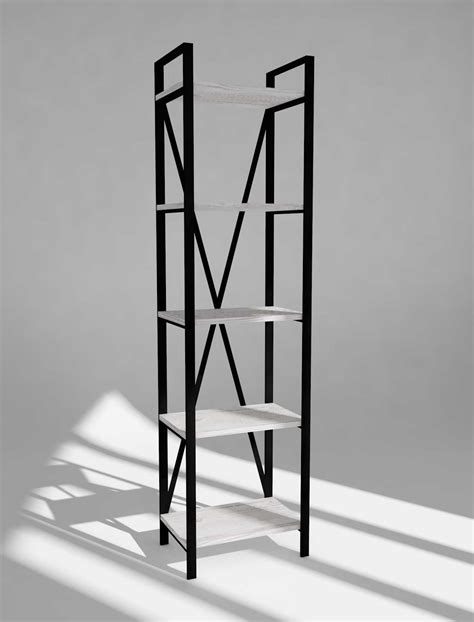 Стелаж вузький 5 полиць лофт стелаж Loft книжкова шафа АКЦІЯ 2 550 грн Офісні меблі Київ