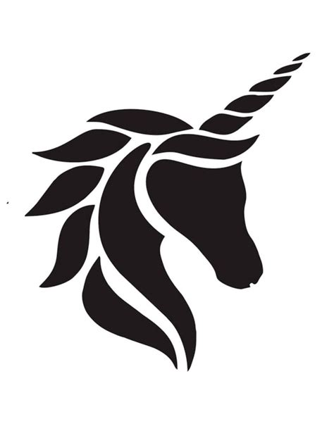 Unicorn Stencil For Free Free Download And Print For You