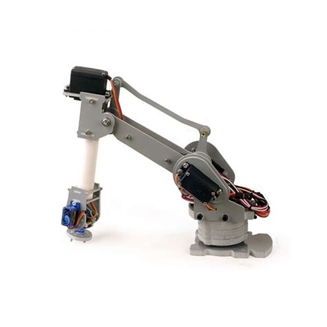 Diy 6 Axis Servos Control Palletizing Robot Arm Model For Arduino Uno