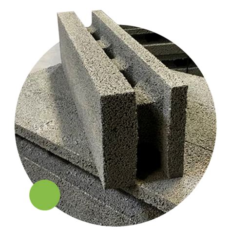 Insulated Recycled Composite Block Zureli
