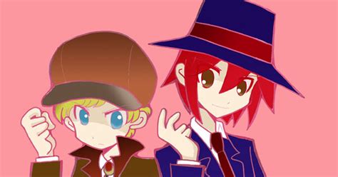 リズム怪盗r Rさんとクロードさん Minetoのイラスト Pixiv
