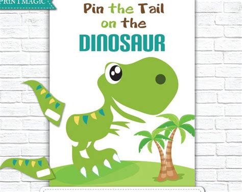Dino Toss Feed The T Rex Dinosaur Birthday Party Dinosaur Game