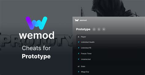 Prototype Cheats Trainers For PC WeMod