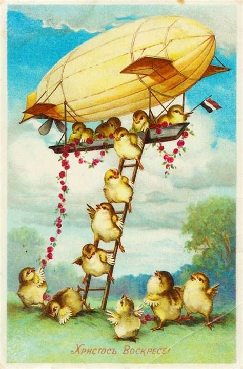 Solve Landing In YOUR Backyard To Wish You A Joyous Easter Antique