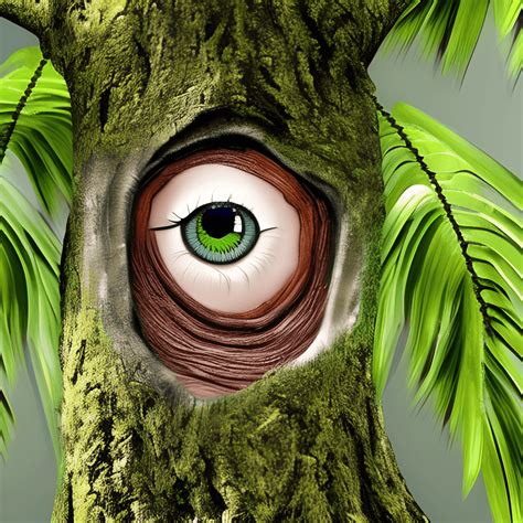 Tree Eye Graphic · Creative Fabrica