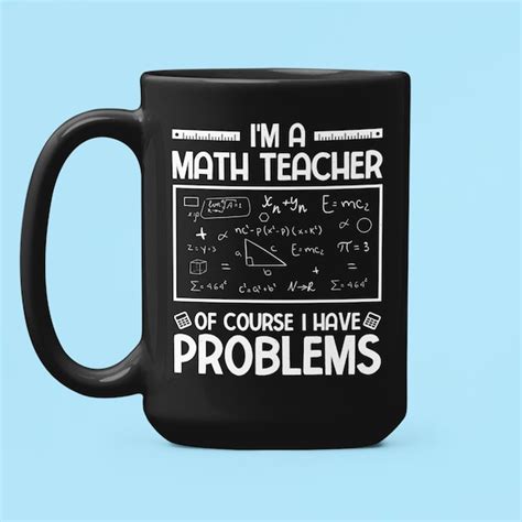 Funny Math Teacher Mug Etsy
