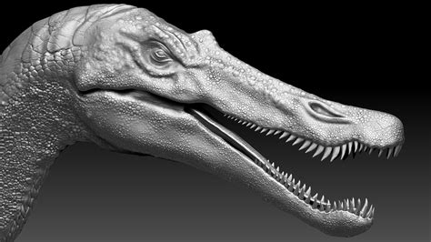 Artstation Baryonyx Walkeri Sculpt Project Resources