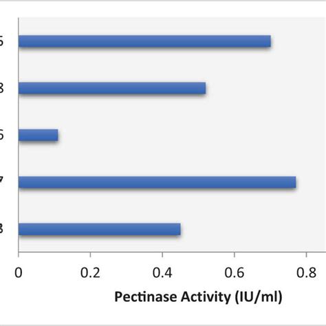 A Pectinase Producers And B Non Producers Download Scientific