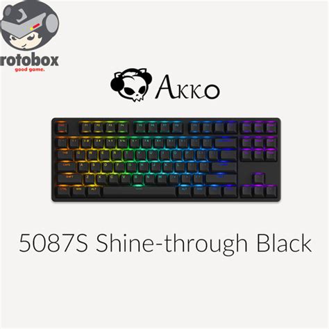 Akko 5087s Asa Shine Through Keyboard Lazada Ph