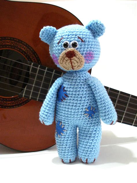 Pattern Teddy Bear Pattern Crochet Tutorial Amigurumi Teddy