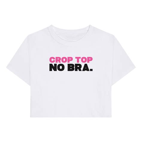No Bra Crop City Girls Official Store
