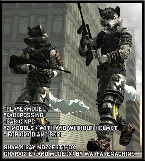 Furry Trooper Gmod Sfm Model Download Shawn Moz By Warfaremachine On