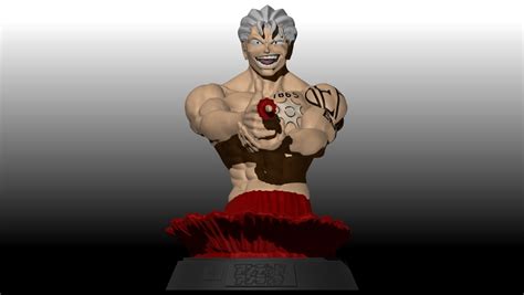 Stl File Andy Undead Unluck Bust 👤・3d Printer Model To Download・cults