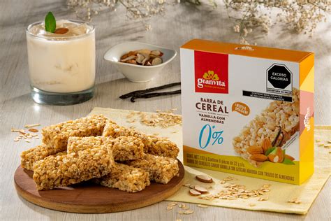 Barras de cereal 0 azúcar Granvita