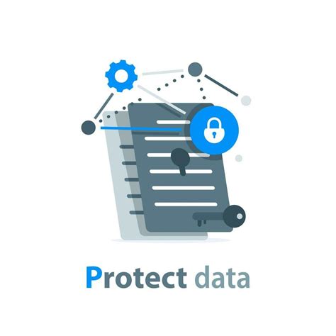 Concept Is Data Security Access Internet Security Data Protection 36001892 Vector Art At Vecteezy