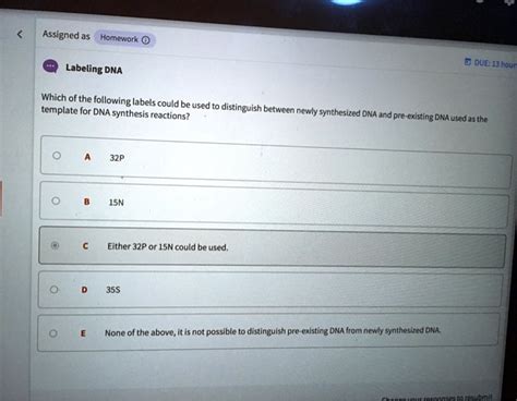 Solved Assigned As Homework 0 Due 13 Hour Labeling Dna Which Ofthe