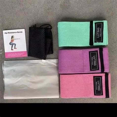 Latex 3 Color Exercise Resistance Loop Bands For Gym At Rs 130piece