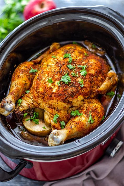 Crock Pot Whole Chicken