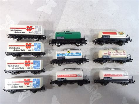 Märklin H0 Freight carriage 10 containers tankers DB Catawiki