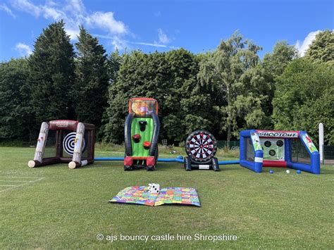 Inflatable Games Hire Telford Shropshire And Beyond