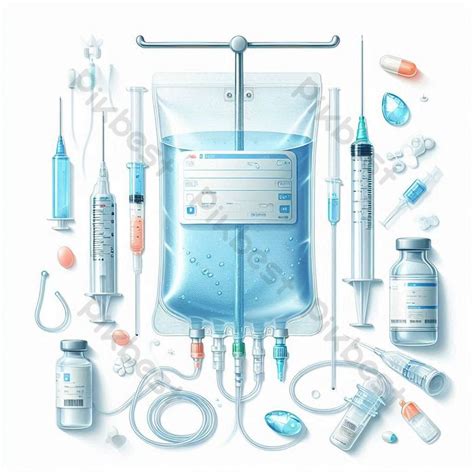 Medical Dropper System With Bag Png Images Psd Free Download Pikbest