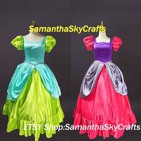 Step Sister Anastasia Drizella Dress Etsy