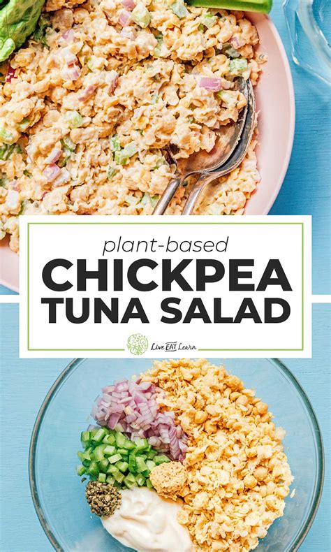 Chickpea Mock Tuna Salad Live Eat Learn