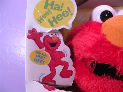 Tickle Me Elmo Sesame Street Plush Hasbro Playskool Friends Works