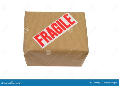 Fragile Box Stock Image Image Of Moving Parcel Cardboard 12878887