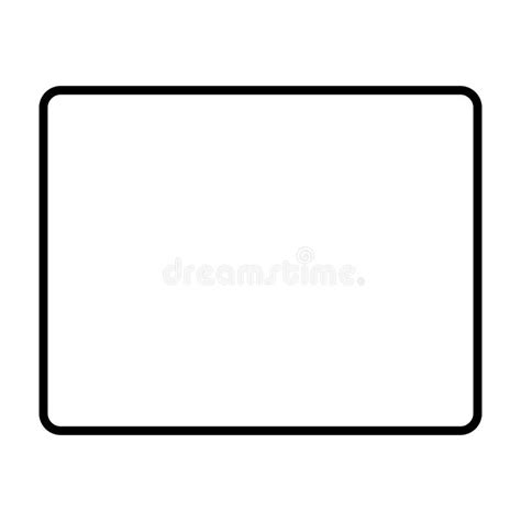 Wyoming Black Outline Map State Of Usa Stock Vector Illustration Of