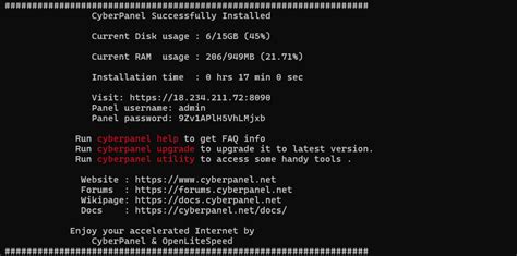 Cyberpanel On Ubuntu Step By Step Installation Guide