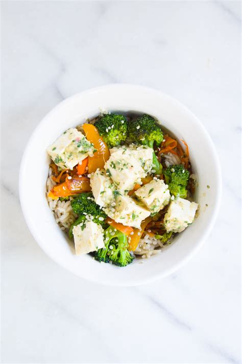 Garlic Ginger Tofu Stir Fry The Cooking Rx