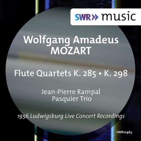 Flute Quartet No 1 In D Major K 285 I Allegro Youtube Music