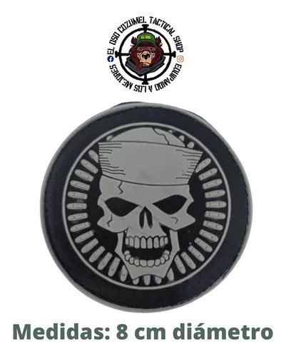Insignia Parche Pvc Marinero Calavera Muerte Marina Militar MercadoLibre