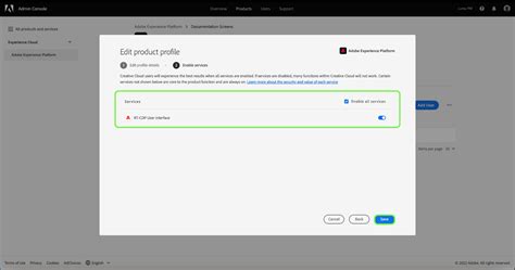 Create A New Product Profile In Adobe Admin Console Adobe Experience